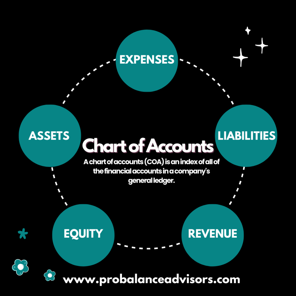 Chart Of Accounts Explained: How ProBalanceAdvisors Helps